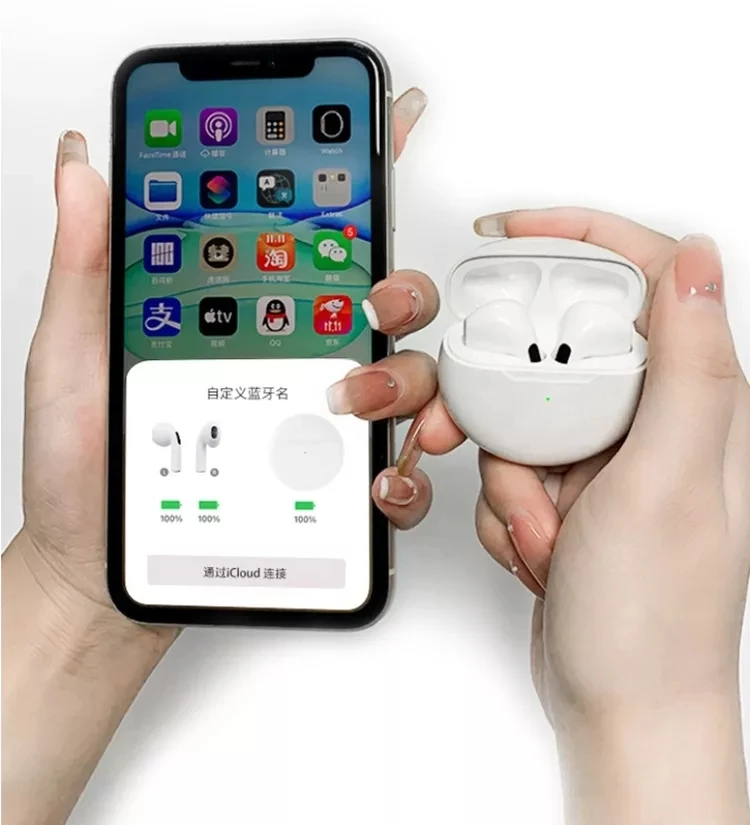 I12 Tws 2023 Hot Earphone Hands Free Touch Control I12 Earbuds Pro6 Tws ...