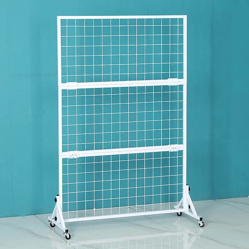 Custom 3-Stage Metal Mesh Display Rack for Toy & Card Accessories