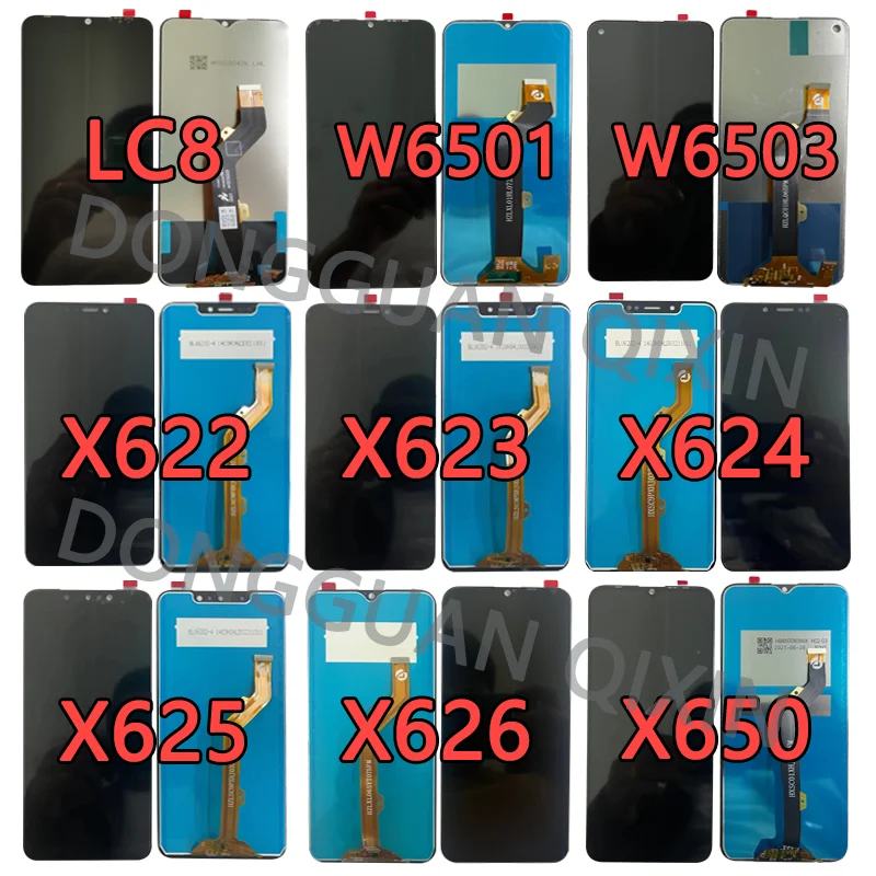 Original KF8 LCD for Tecno Camon 17 - Screen Replacement