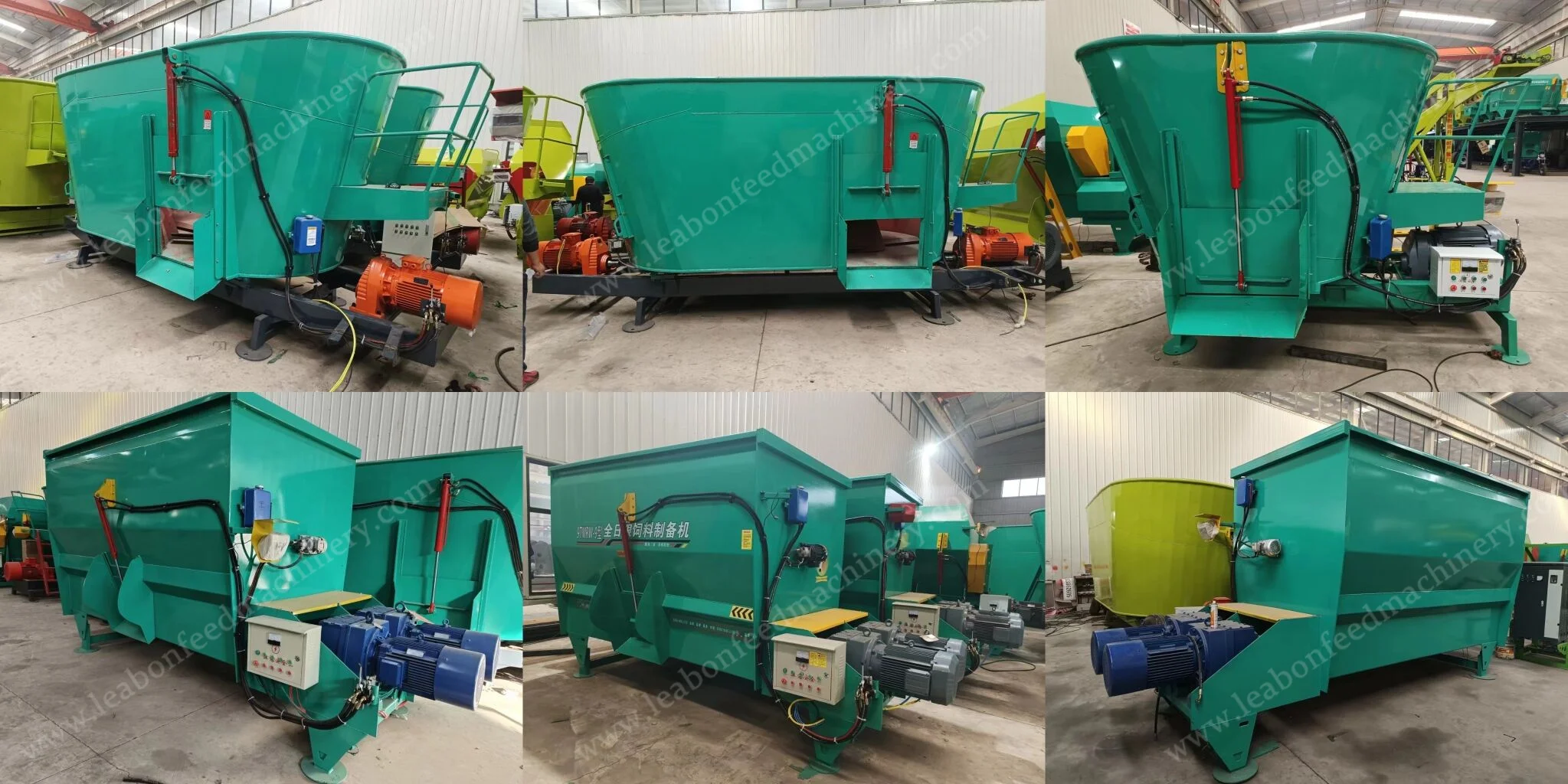 Factory TMR Mixer Machine Cattle Feed Mixer Tmr 3m3 Electric and ...