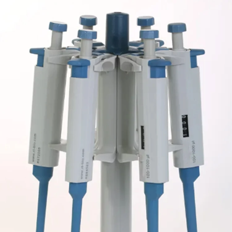 Laboratory Carousel Rotate Pipette Stand Use For Micropipette One Year ...