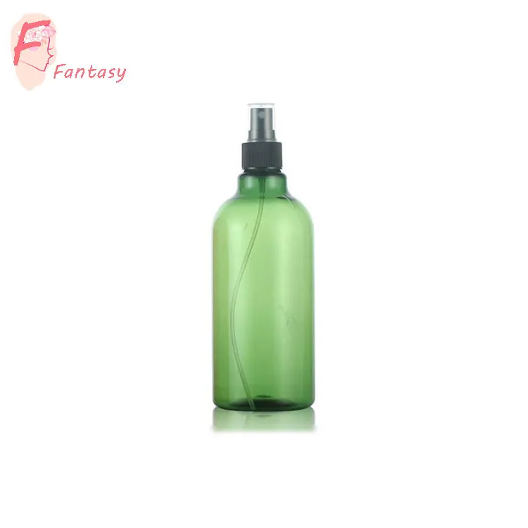 500ml Long Neck Bottle Green Empty Plastic Bottle For Perfume Empty ...