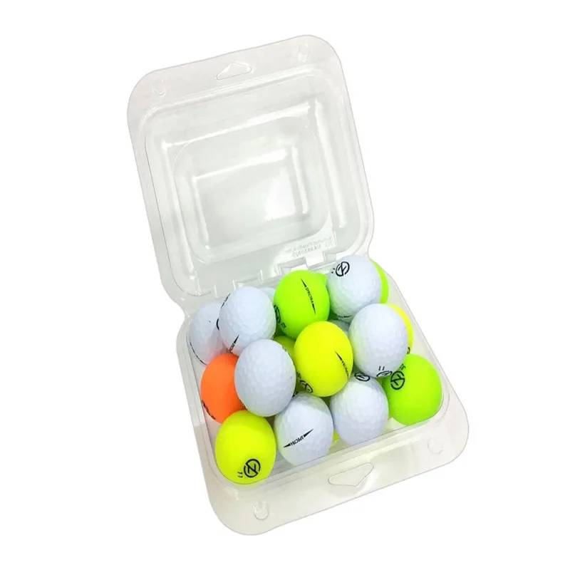 XiMan Custom Transparent Clamshell Golf Ball Box 12 Pack | OEM/ODM