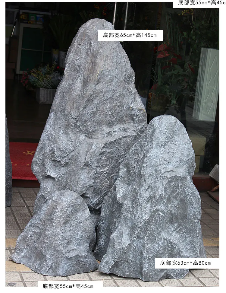 Artificial Polyurethane Stone Panels - Faux Rock Simulation