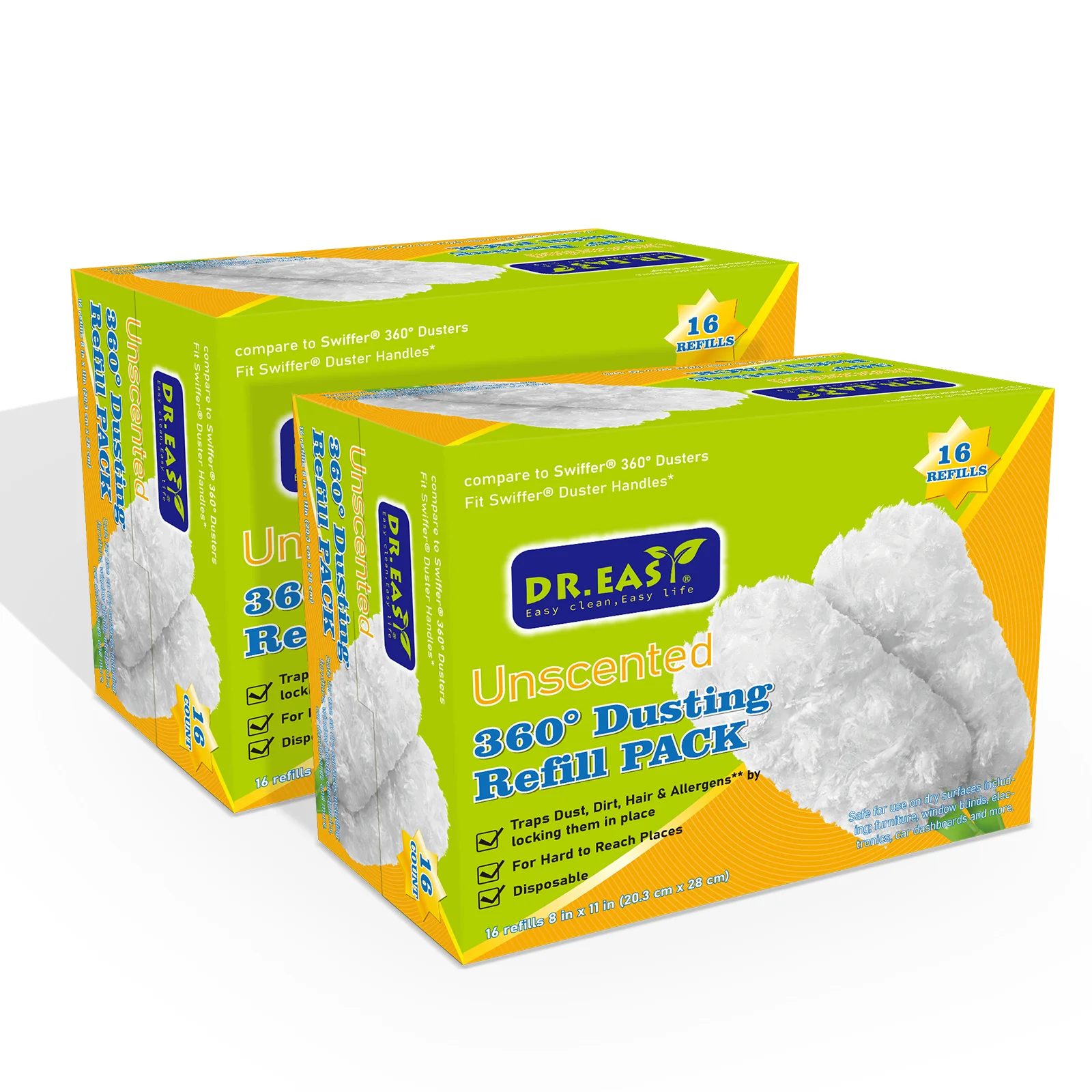 360° Duster Refills Kit Multi-Surface Efficient Duster Kit for Cleaning ...