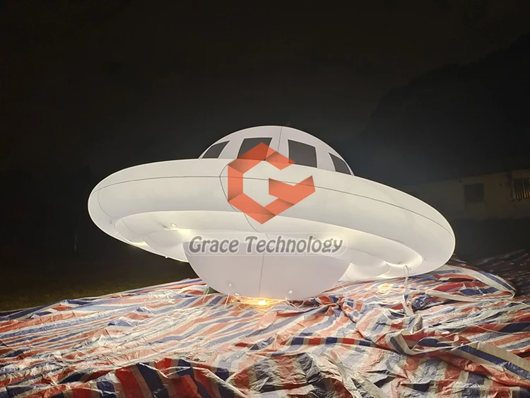 Pvc Giant Inflatable Model Space Theme Decoration Lighted Inflatable ...