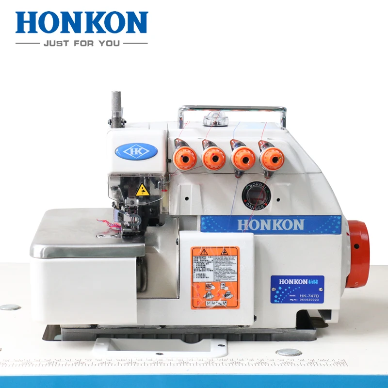 Overlock Machine Hk-747d Direct Drive Super High Speed 4 Overlock ...