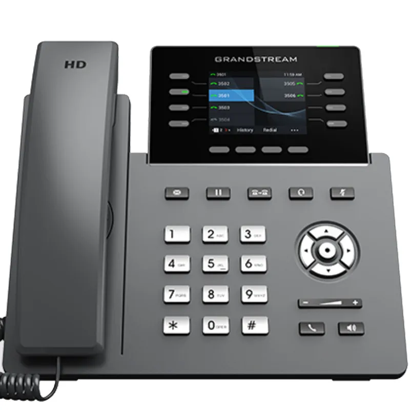 Grandstream Gs-grp2634 2.8in Screen Bluetooth Ip Phone 4 Sip Profiles 8 ...