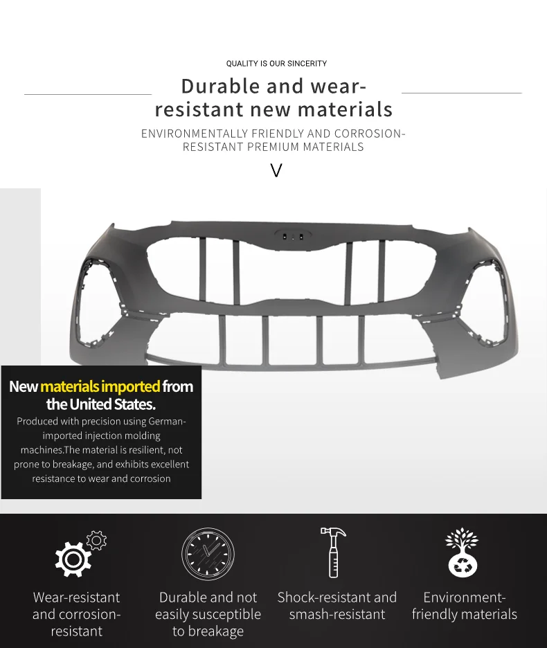 DAXIN Auto Parts Body Kit - Front Bumper for KIA SPORTAGE 2019