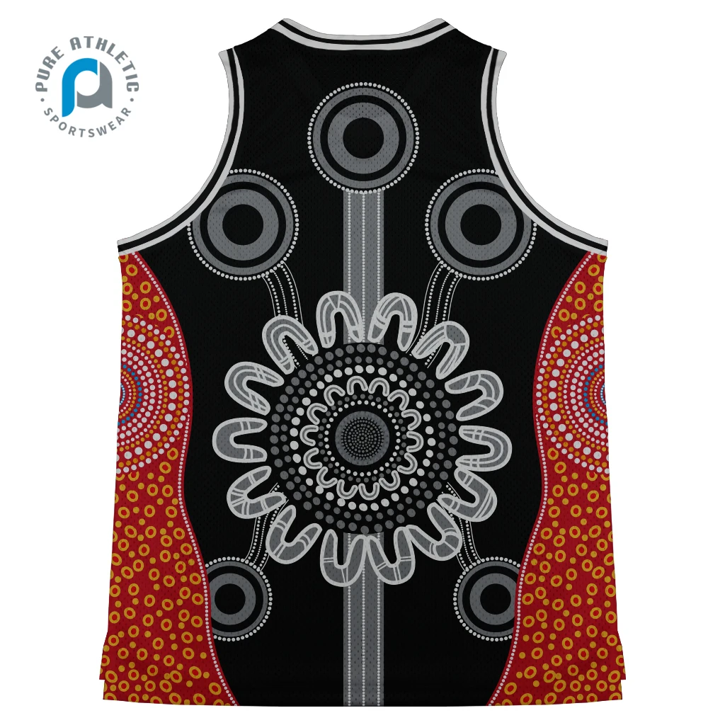 PURE Polynesian Indigenous Basketball Jersey Team Shirts