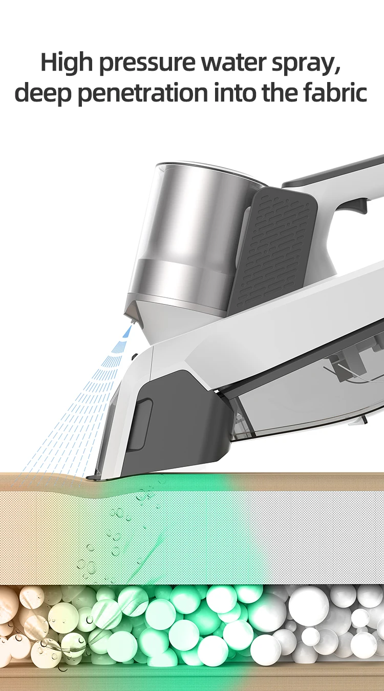 Handheld Portable Wireless Dry Wet Smart Spot And Stain Carpet Vacuum ...