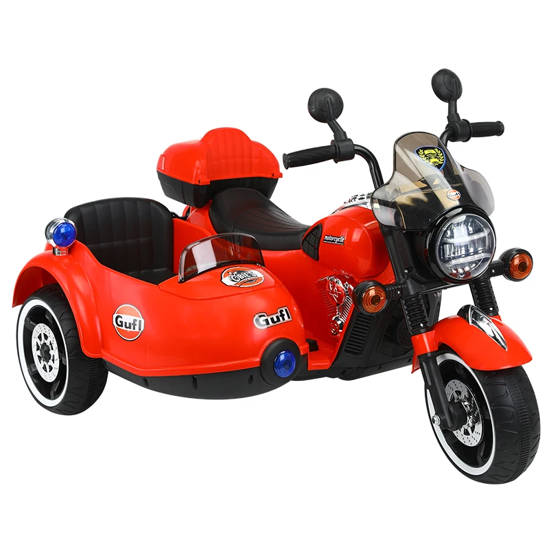 New kids ride on electric motorcycle 2 seats battery operated children ...