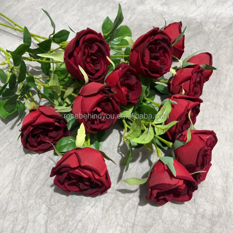 Real Touch Red Roses Artificial Flowers Manufacturer Artificial Flowers ...