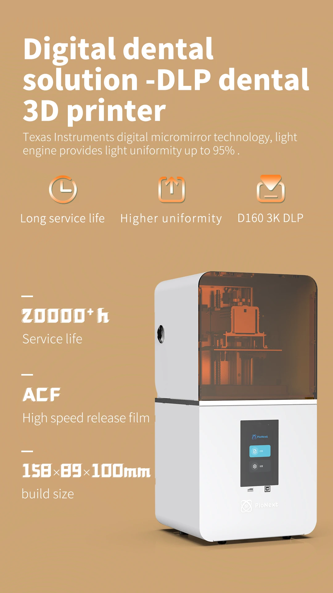 Professional 3d Printer Dental Curing Light For 3d Printers Dlp Dental Model 3d Printers - Buy ...