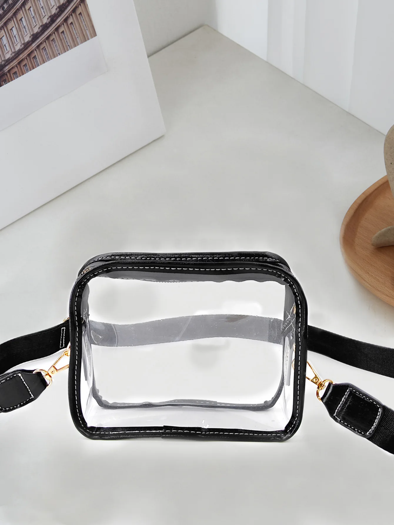 Custom Logo PVC Camera Sling Bag - Waterproof & Stylish