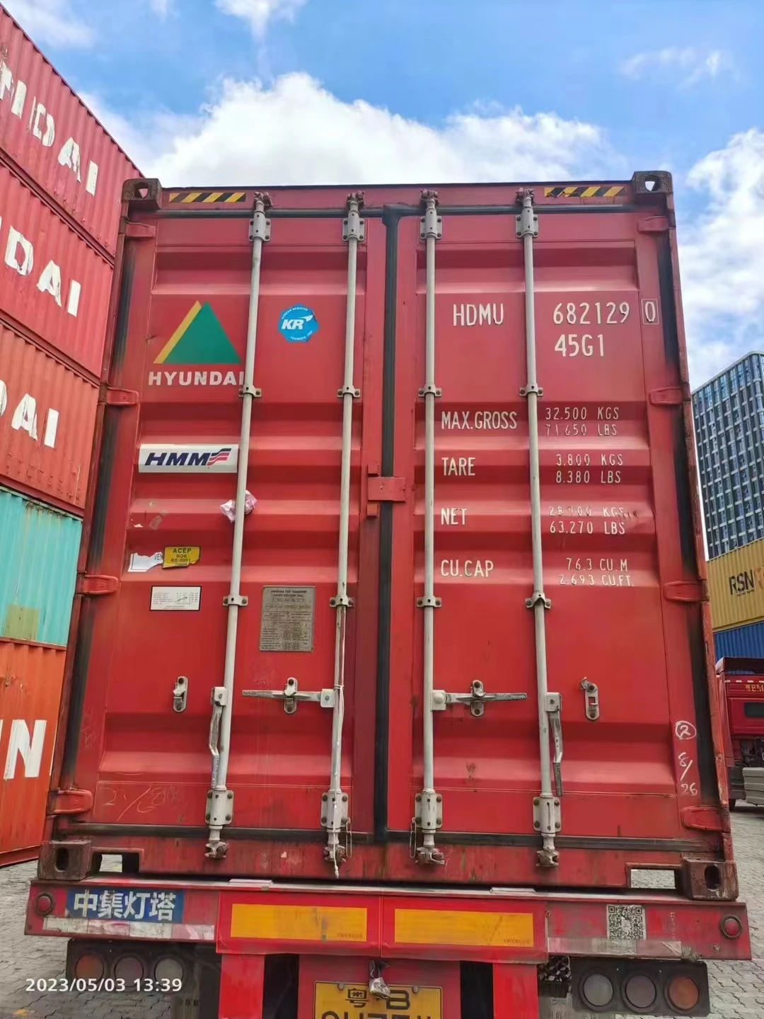 Wholesale Used Shipping Container / 40ft Used Shipping Container With ...