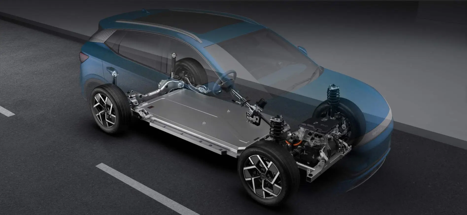 Uzbekistan Stock Byd Electric Car Nedc 510km Byd Yuan Plus New Energy Vehicles Byd Atto3 For ...