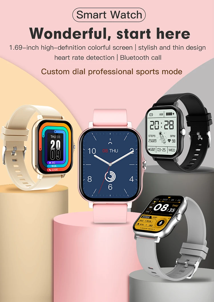 Touch Screen Custom Dial Smart Watch Ct2 Gt3 Y13 Gt20 H13 Phone Call ...