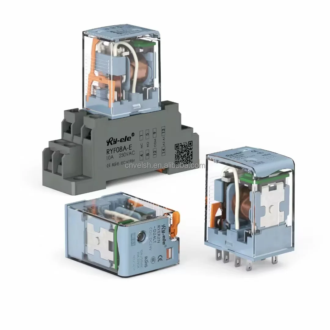 14 Pin Relay Socket 250v Ac Relay Module - Buy Industrial Controls ...