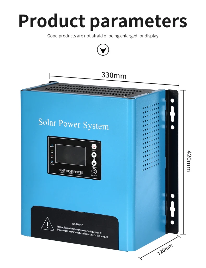 1kva 2kva 3kva 4kva 5kva Pwm Hybrid Solar Inverter Off Grid Solar ...