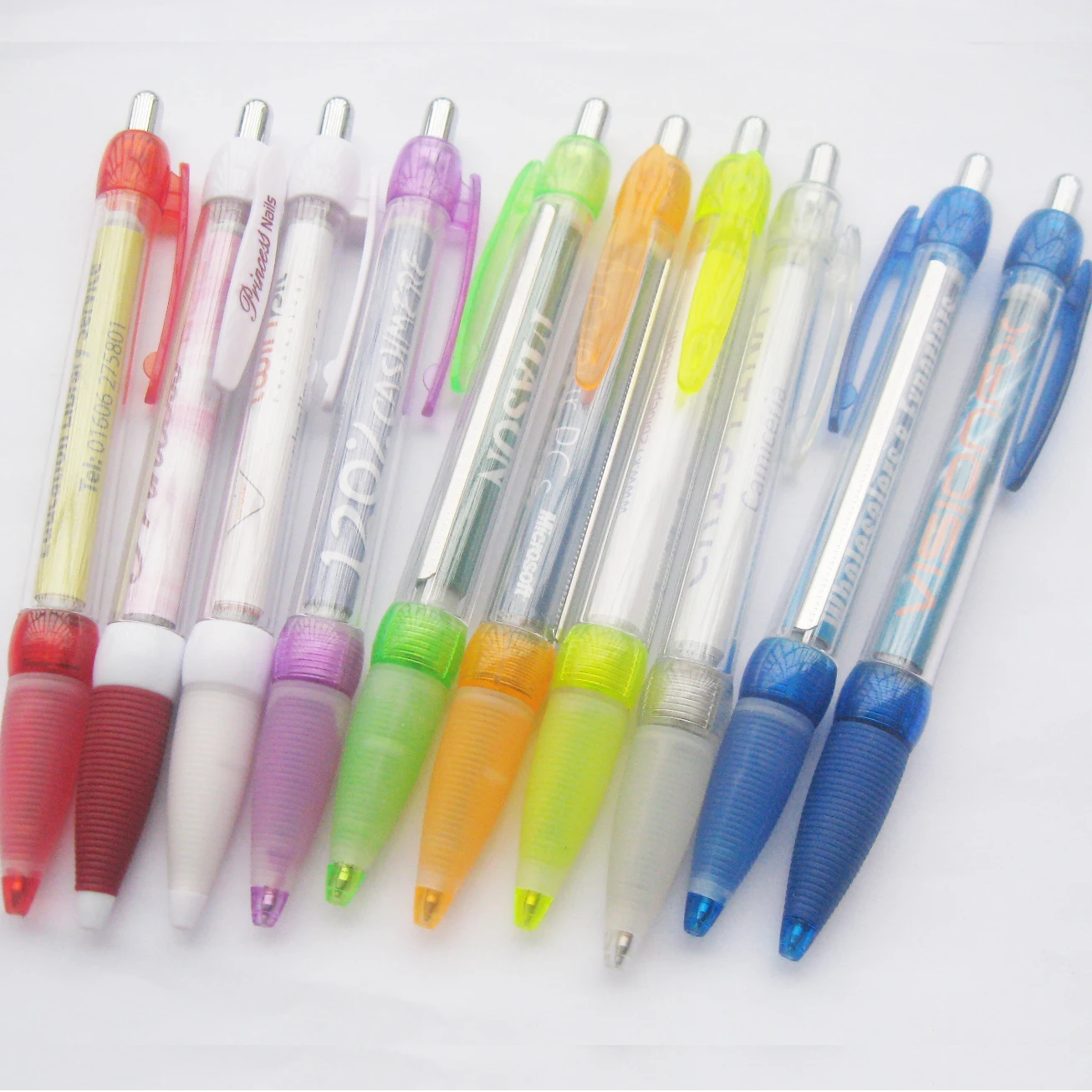 Customized Advertising Promotion Banner Pen with Roll Out Paper