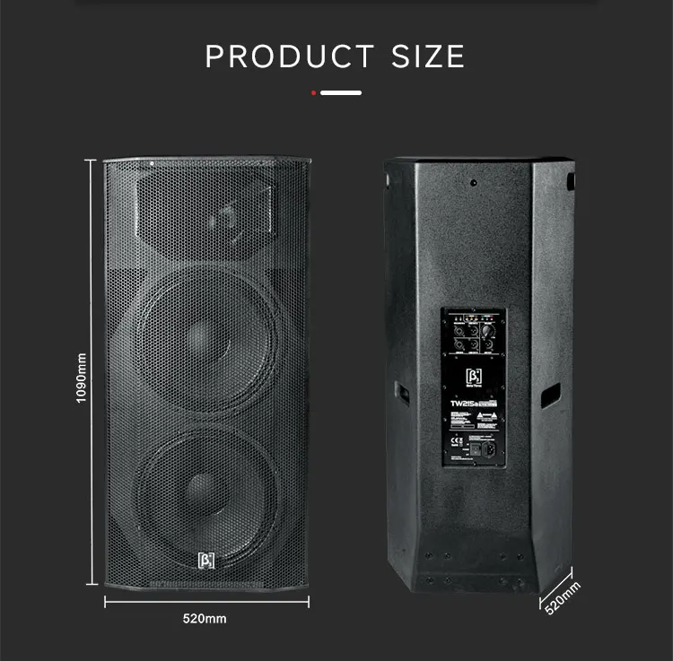 Betathree Tw215a Dual 15" Two Way Full Range Active Speaker - Buy 15 ...