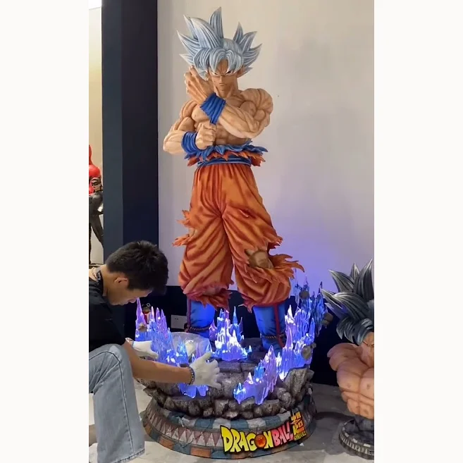 Dragon Ball Figure Life Size Goku Statue Fiberglass Goku Sculpture ...