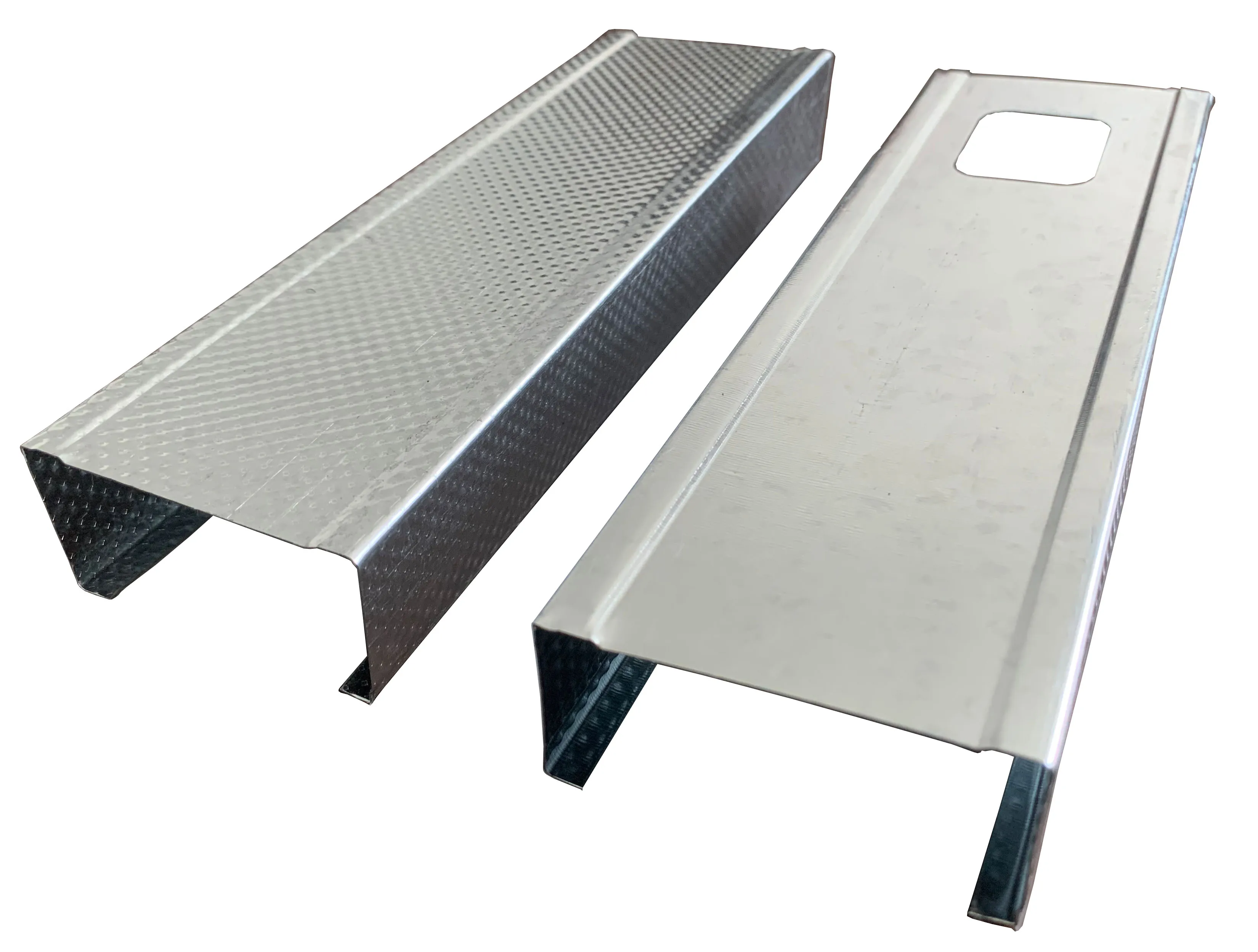 Metal Drywall Profiles Customized Size 26 Gauge Metal C Studs U Tracks ...