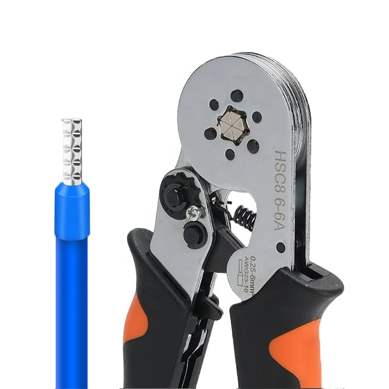 Manual Self Adjusting Tube Ferrules Terminal Crimper Crimpadora Plier ...