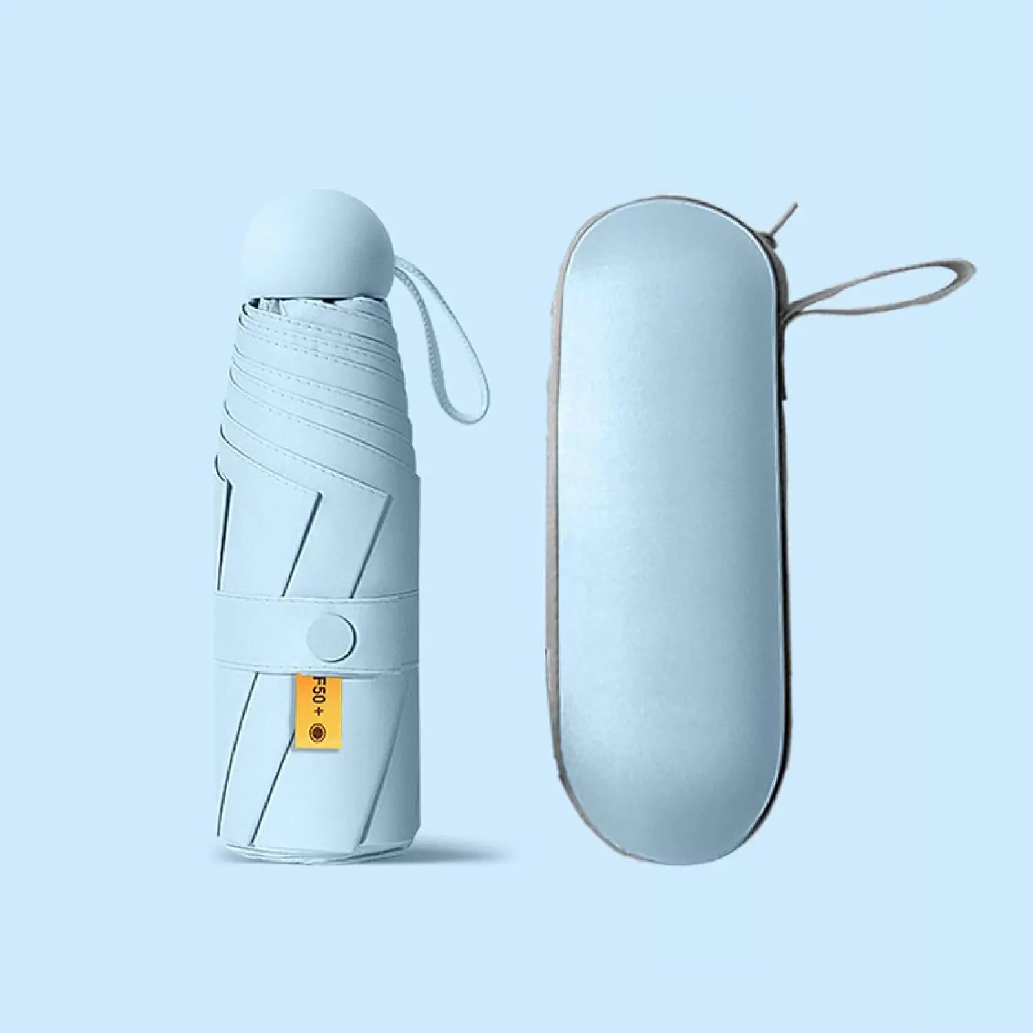 Custom Umbrella - Five Fold Mini Capsule Sunshade