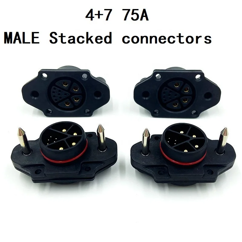 Customized 4-10 75a Stacked Connectors For Home Storage,Commercial ...