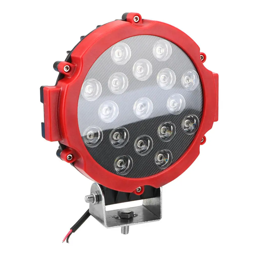 Automobile Lighting System Headlamp Circular Spotlight 51w Led Working ...