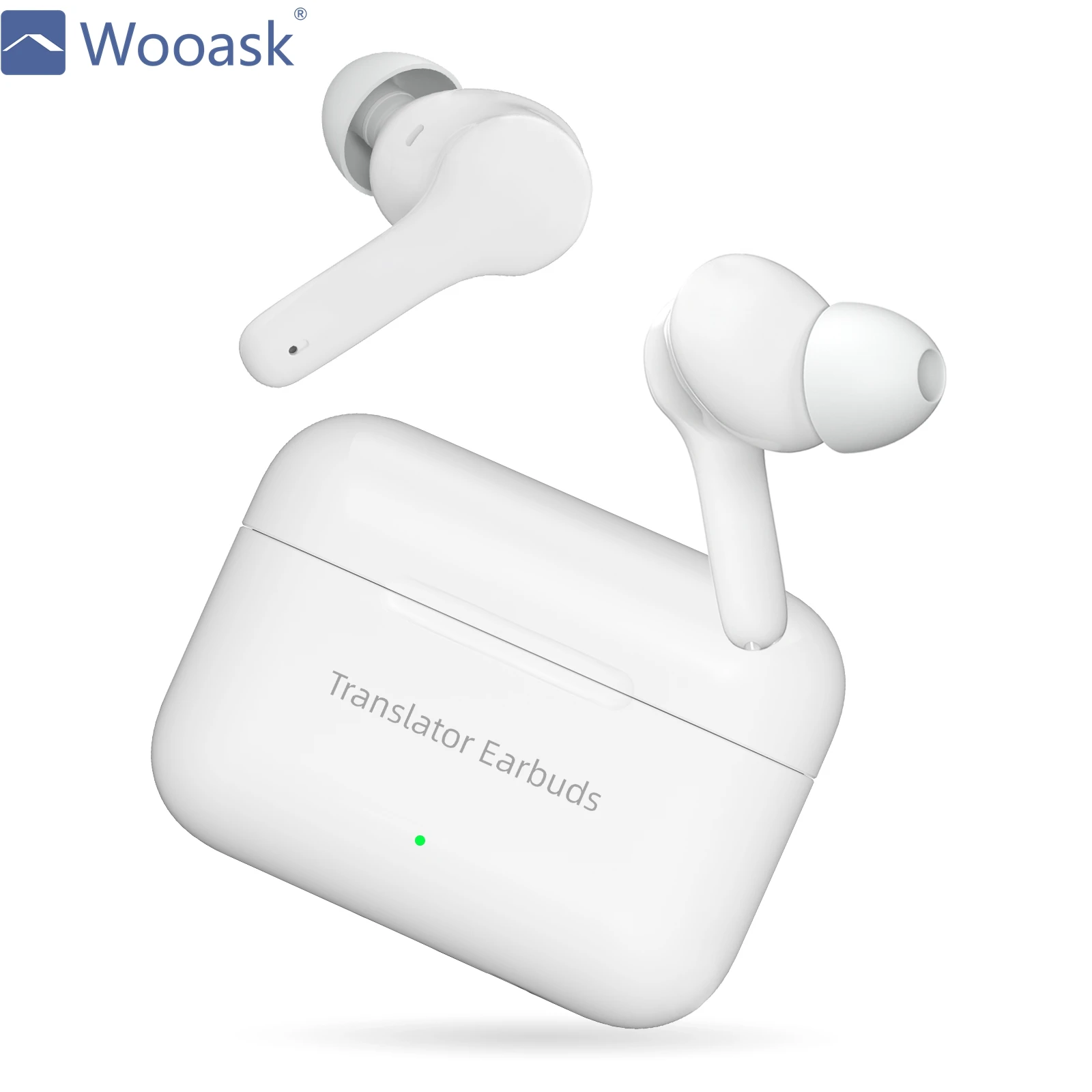 Wooask M6 AI Translator Earbuds - Real Time Voice Translation