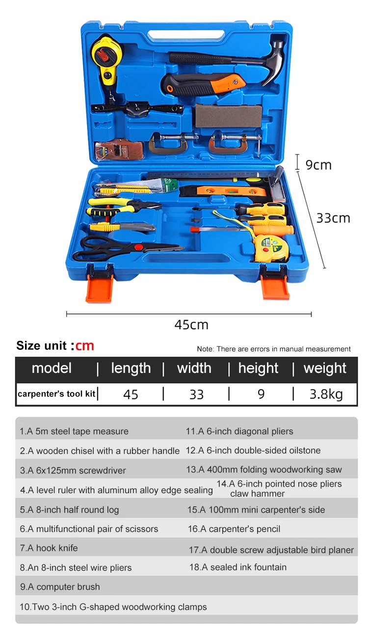Electrical Tool Box Set Heavy Duty Professional Multifunction Computer ...