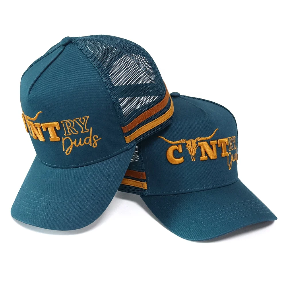 Custom Classic High Quality 5 Panel Adults Baseball Trucker Caps