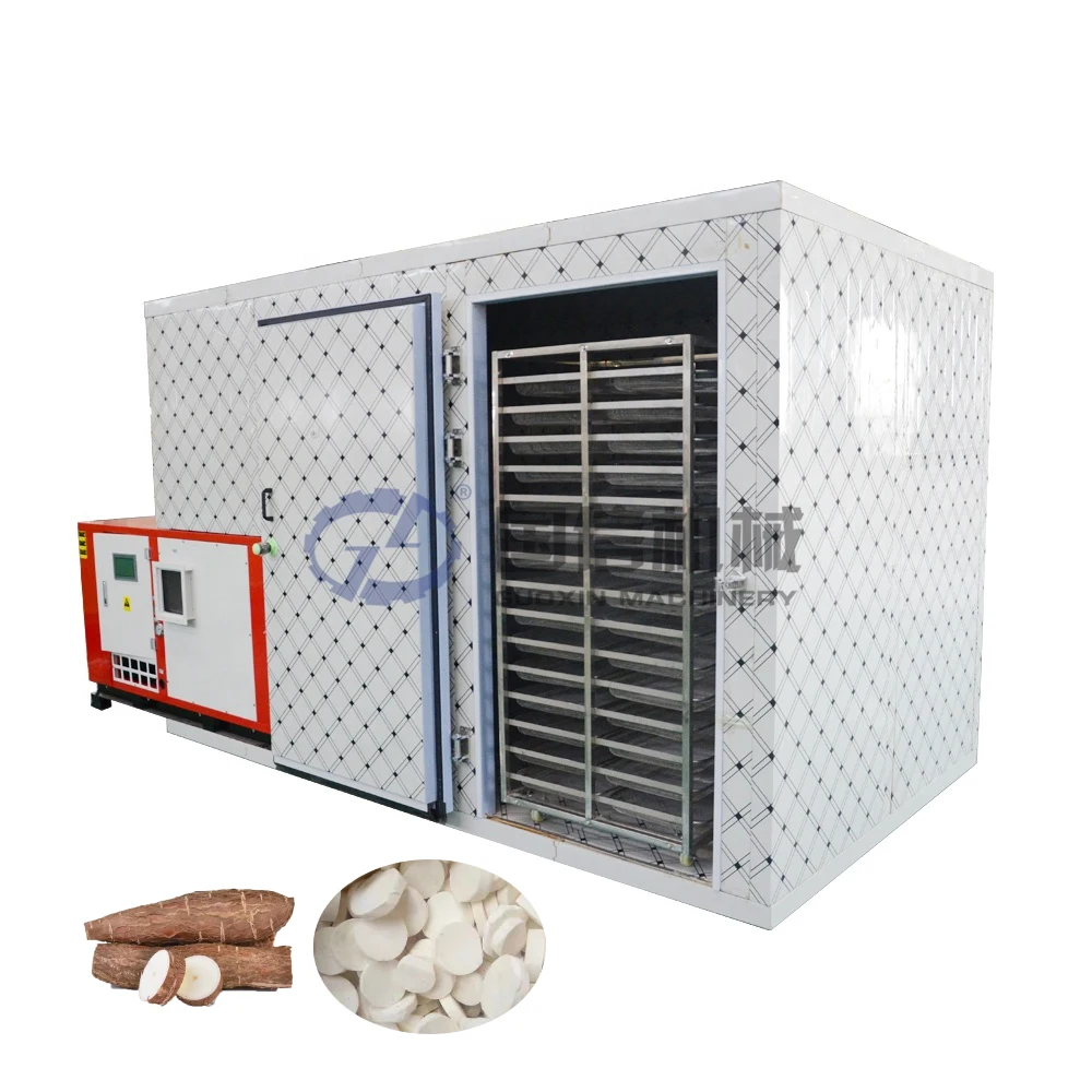 Heat pump vegetable dryer cassava drying oven yam drying machine ...