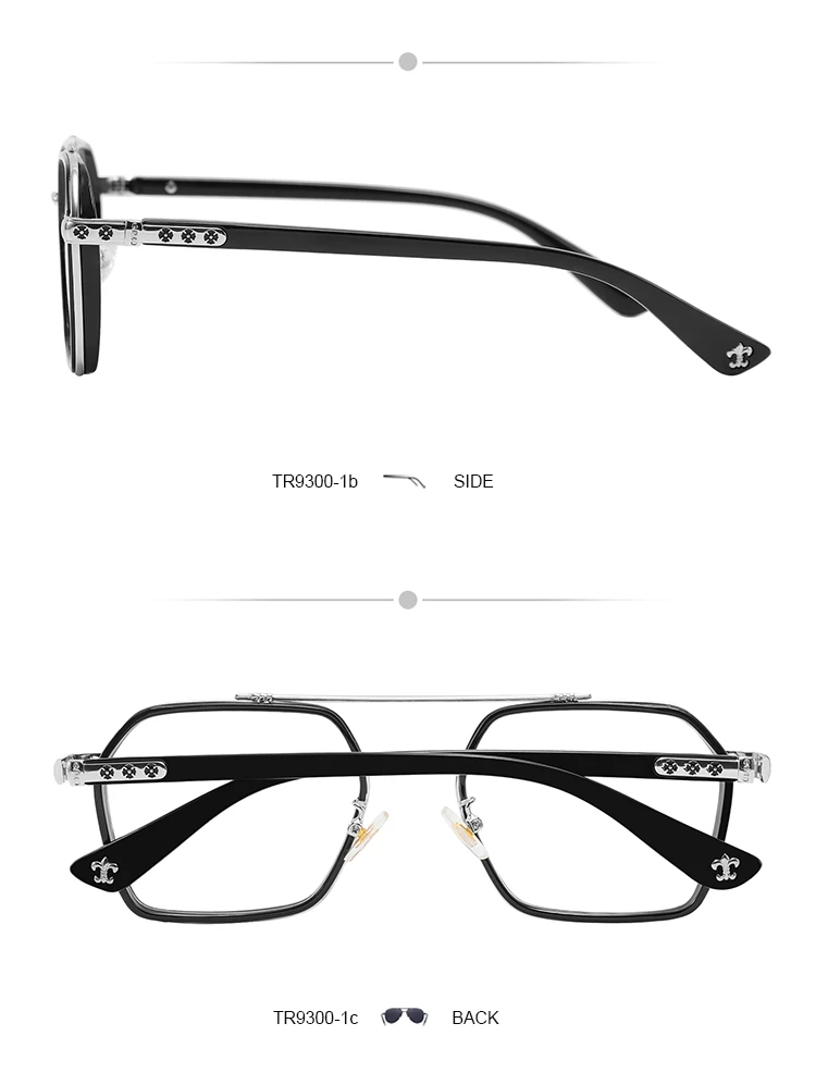 Optifix Absorbable Eyeglasses Frame - TR 90 Anti Blue Light Lens