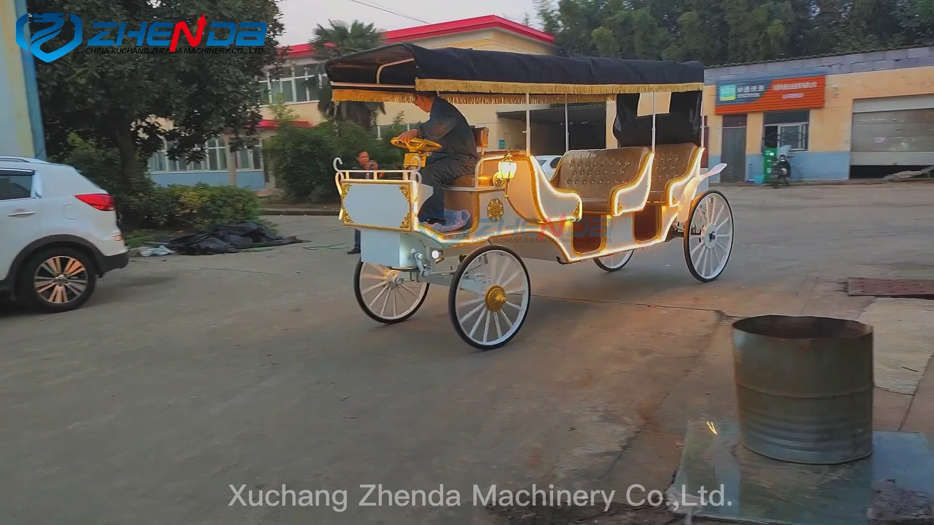 Customized Led Light Multi-row Sightseeing Carriage/fashionable ...