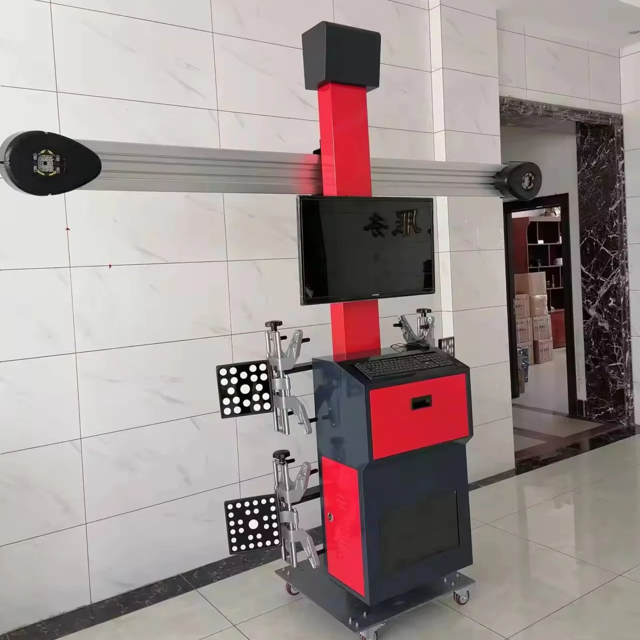 Eco-way Model 3d Four Wheel Alignment Machine Wheel Aligner Equipment ...