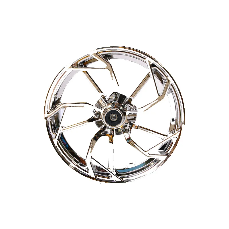12 "2.75 Wide Electroplating Aluminum Wheel Scooter Pedal Front Wheel ...