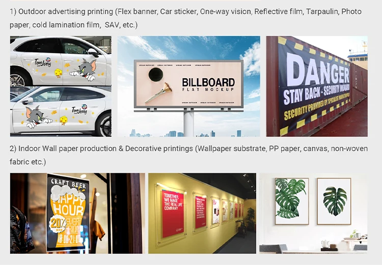 Zoomjet High Quality 1.8m Xp600 Printhead Large Format Sublimation Printer