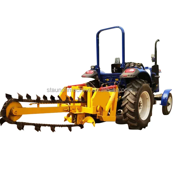High Quality Chain Cable Trencher Attachment Excavator - Buy Trencher ...