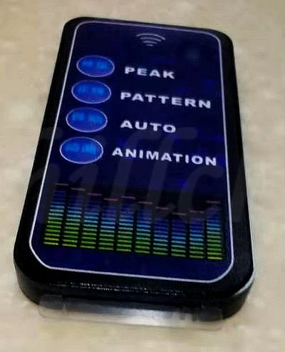 2U 3U Rack RGB Spectrum Remote Control - Full Color LED128X32