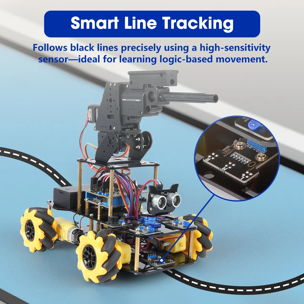 Robotlinking ESP32 Programmable Robot Car Kit for Arduino