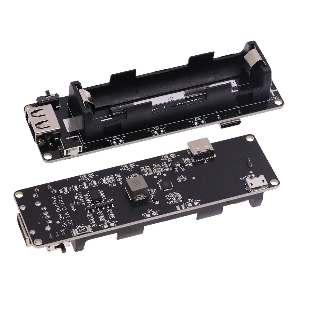 Dual 18650 Lithium Battery Shield V3/V8 Power Bank Module