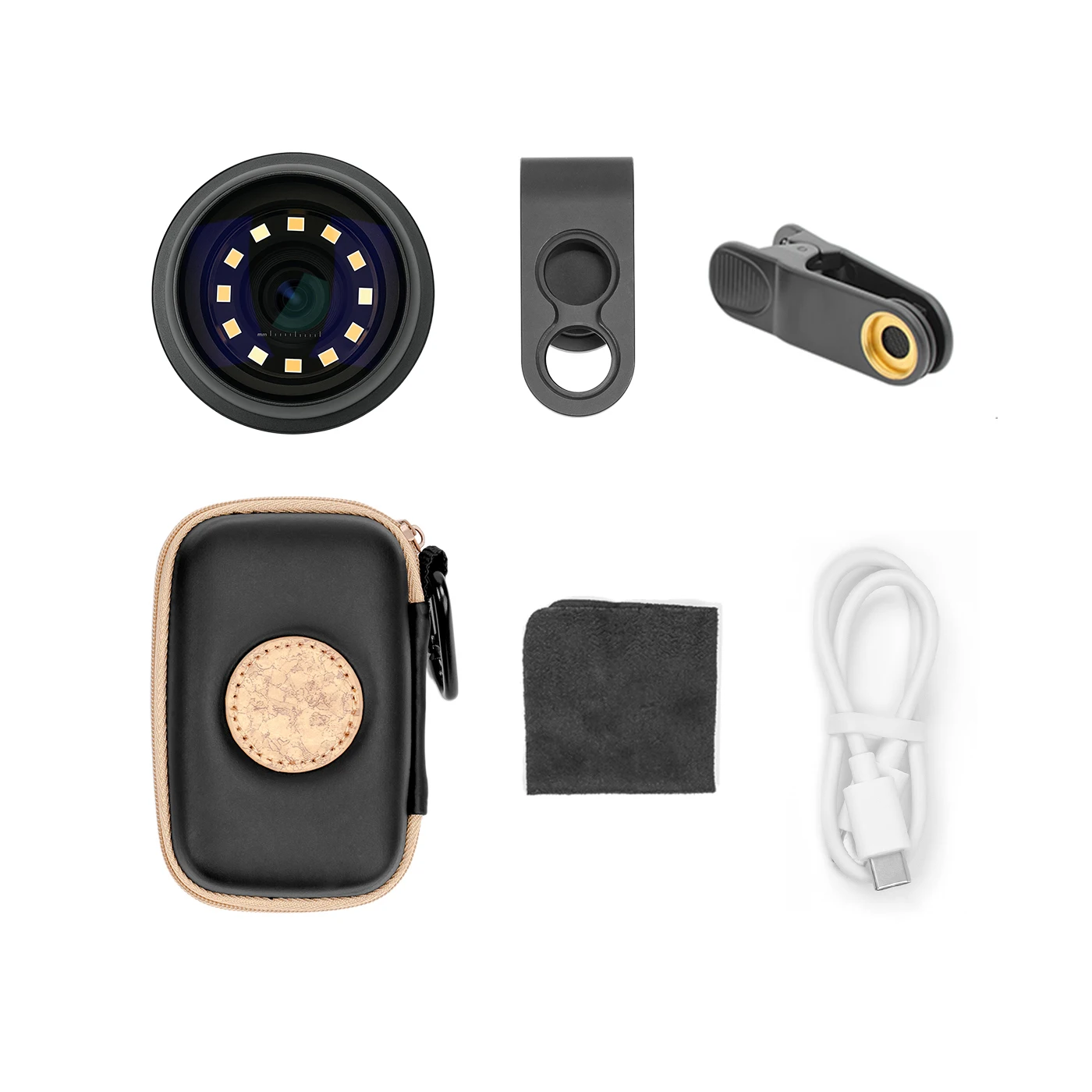 IBOOLO DE-400 Smartphone Polarized Dermatoscope - 10X Magnification