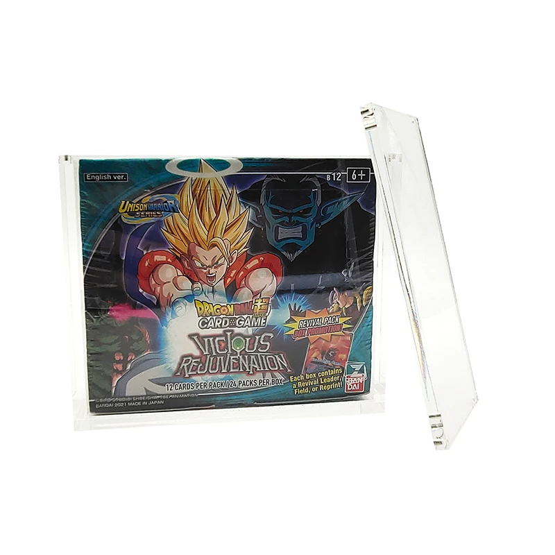 Dragon Ball Case Custom Pokemon Acrylic Etb Display Case With Magnet ...