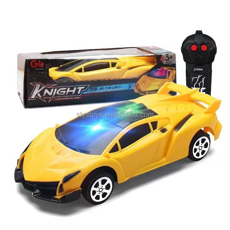 Wholesale 2 Channel Electric Remote Control Car 27Mhz Two-way 3D Light ...