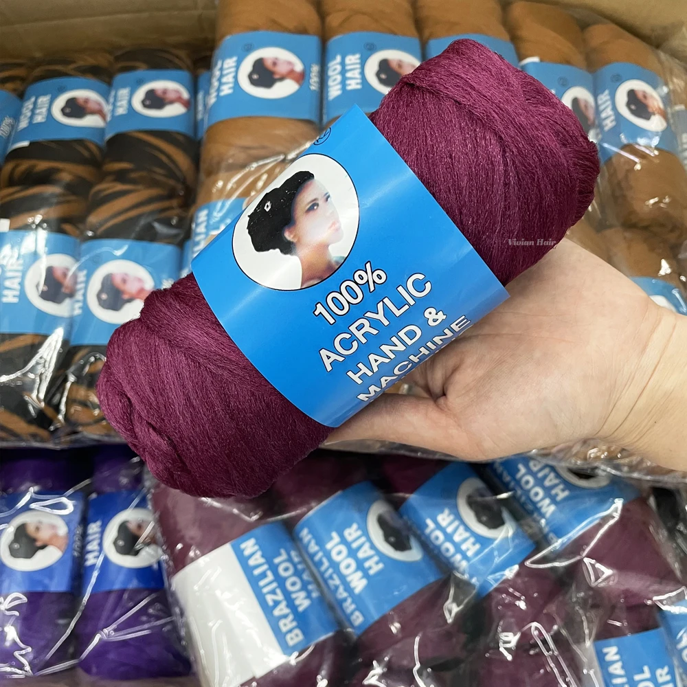 Shop Our Hot Selling Bulk Brazilian Wool Yarn for Dreadlocks