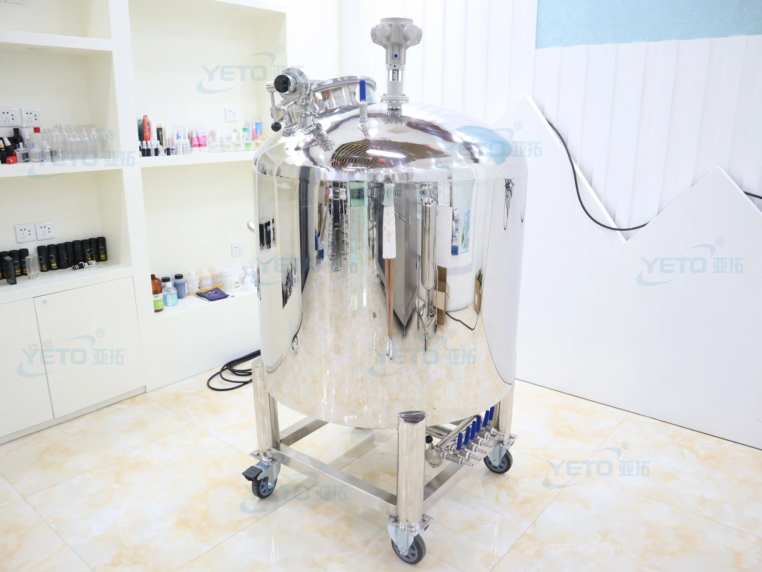 Stainless Steel Pneumatic Agitator Industrial Liquid Spray Oil Glue ...